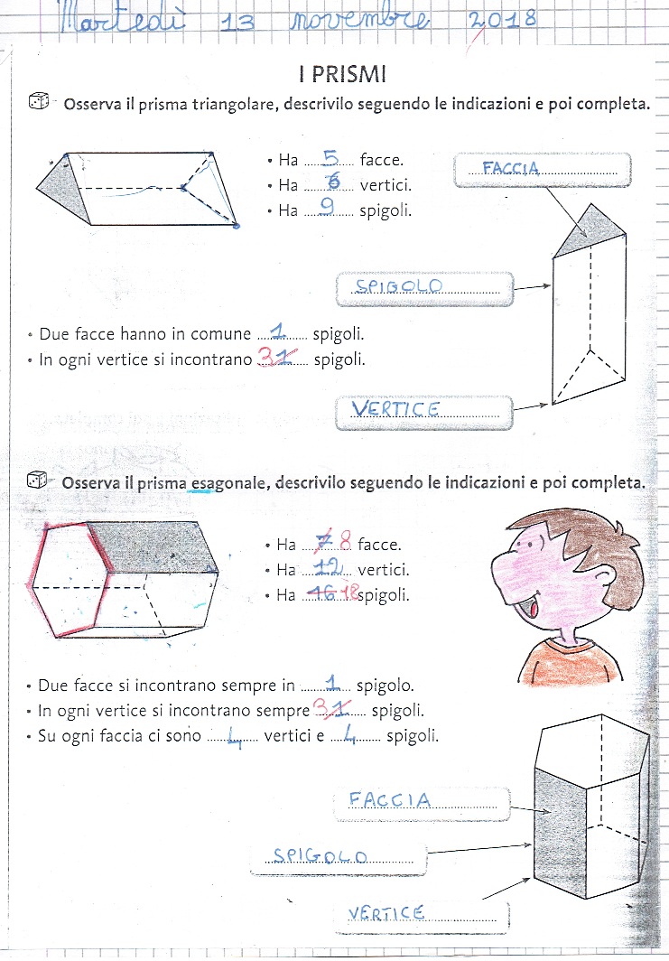 Solidi geometrici: un esempio di attività per la scuola primaria.
