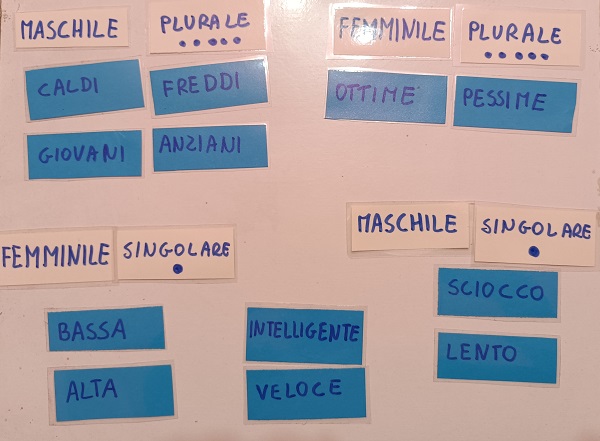 Aggettivo qualificativo scuola primaria