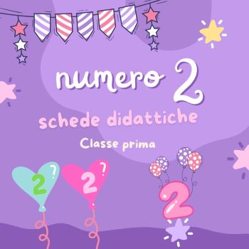 Numero due schede didattiche classe prima