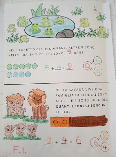 Matematica classe prima marzo